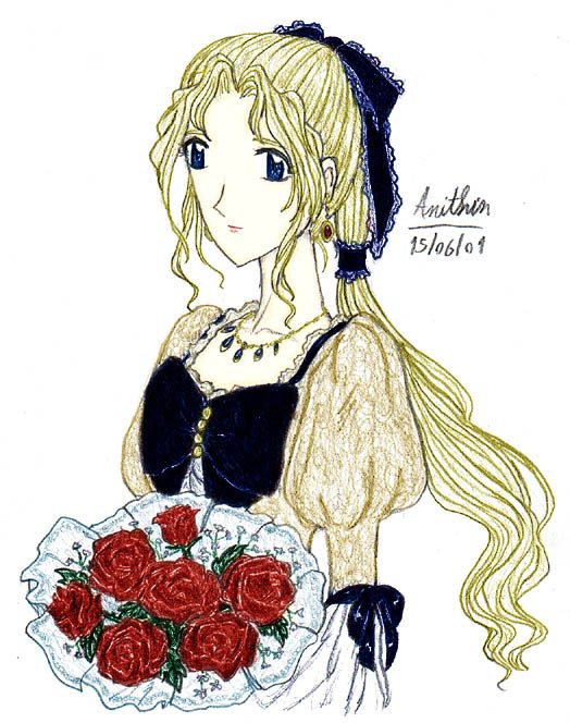 Aria; Celes Chere of Final Fantasy VI; Fanart